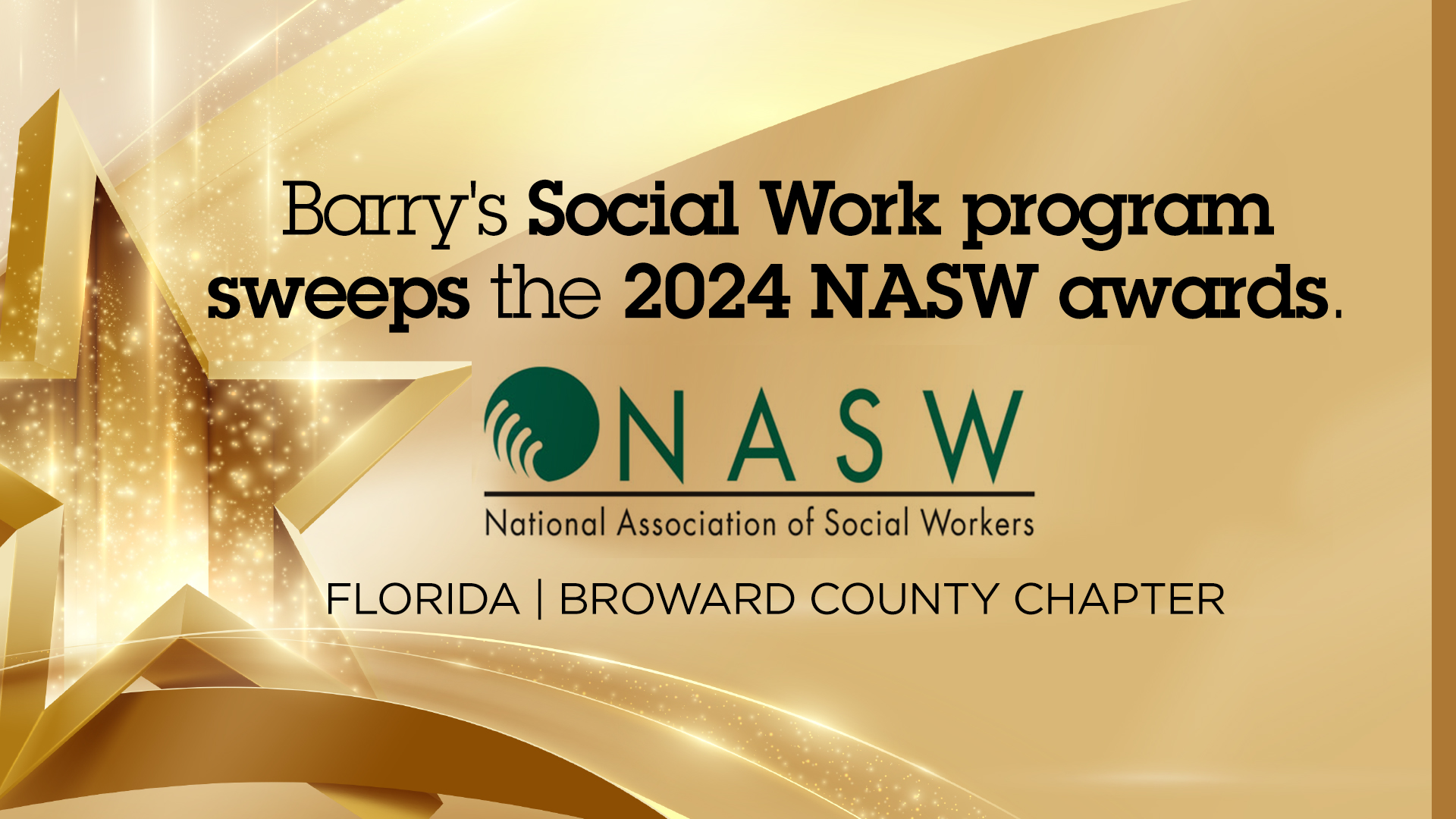 Barry University Alumni and Students Shine at Prestigious NASW Awards ...